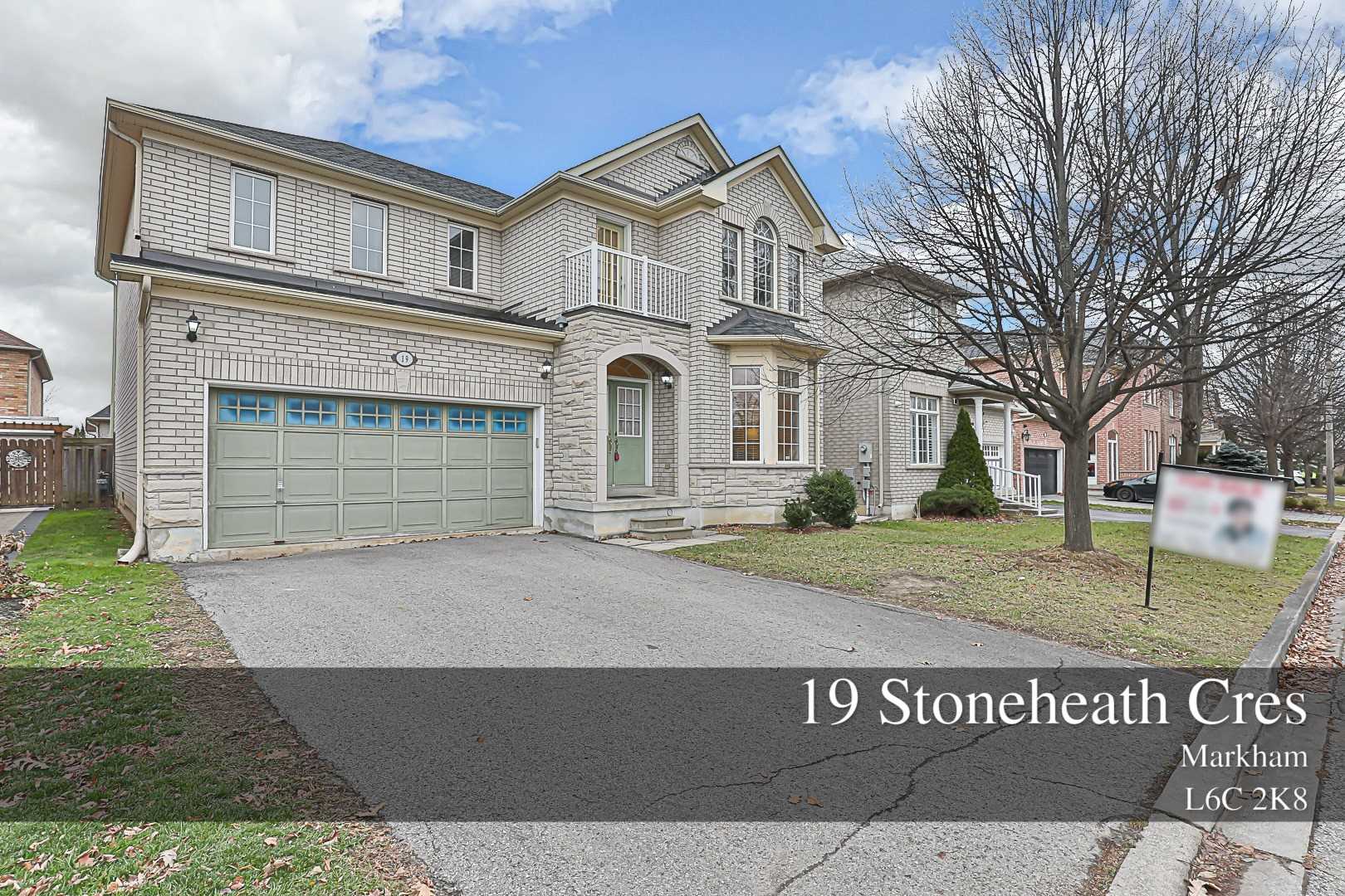 19 Stoneheath Cres, Markham, Ontario L6C2K8 Sold History | HouseSigma